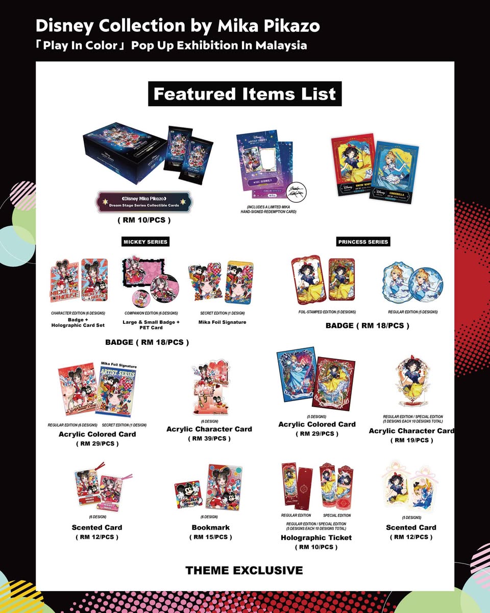 Disney x Mika Pikazo Malaysia Pop-Up: Exclusive Art & Merch | Lalaport ...