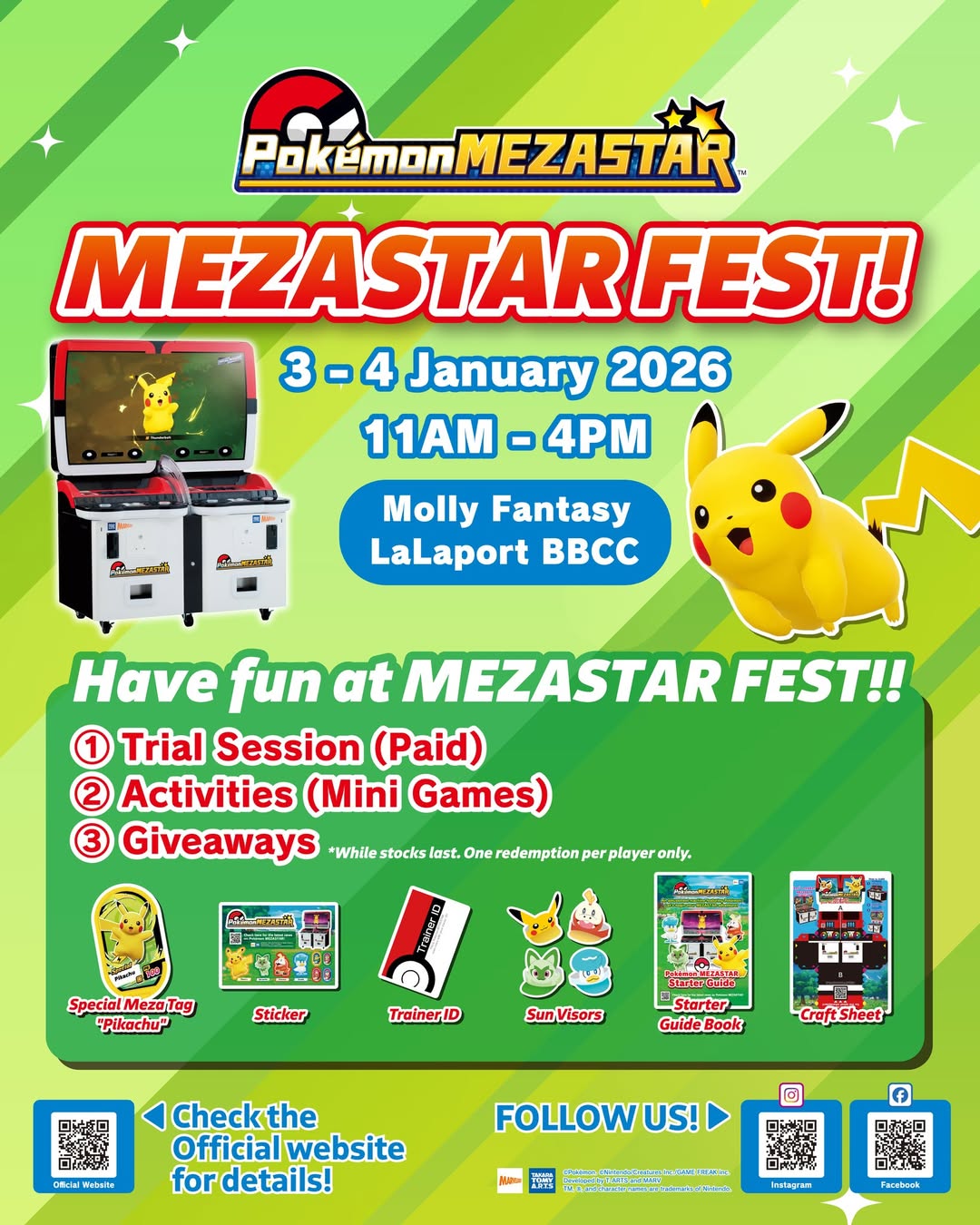 Mezastar Fest 2026: Pokémon Trainers, Get Ready! | Lalaport Bukit ...