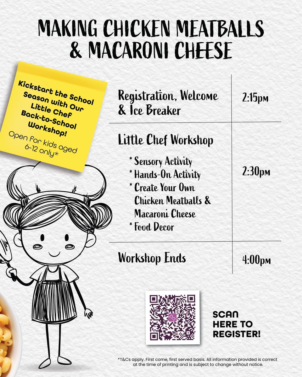 Little Chefs Cooking Workshop 2026! | Lalaport Bukit Bintang City ...