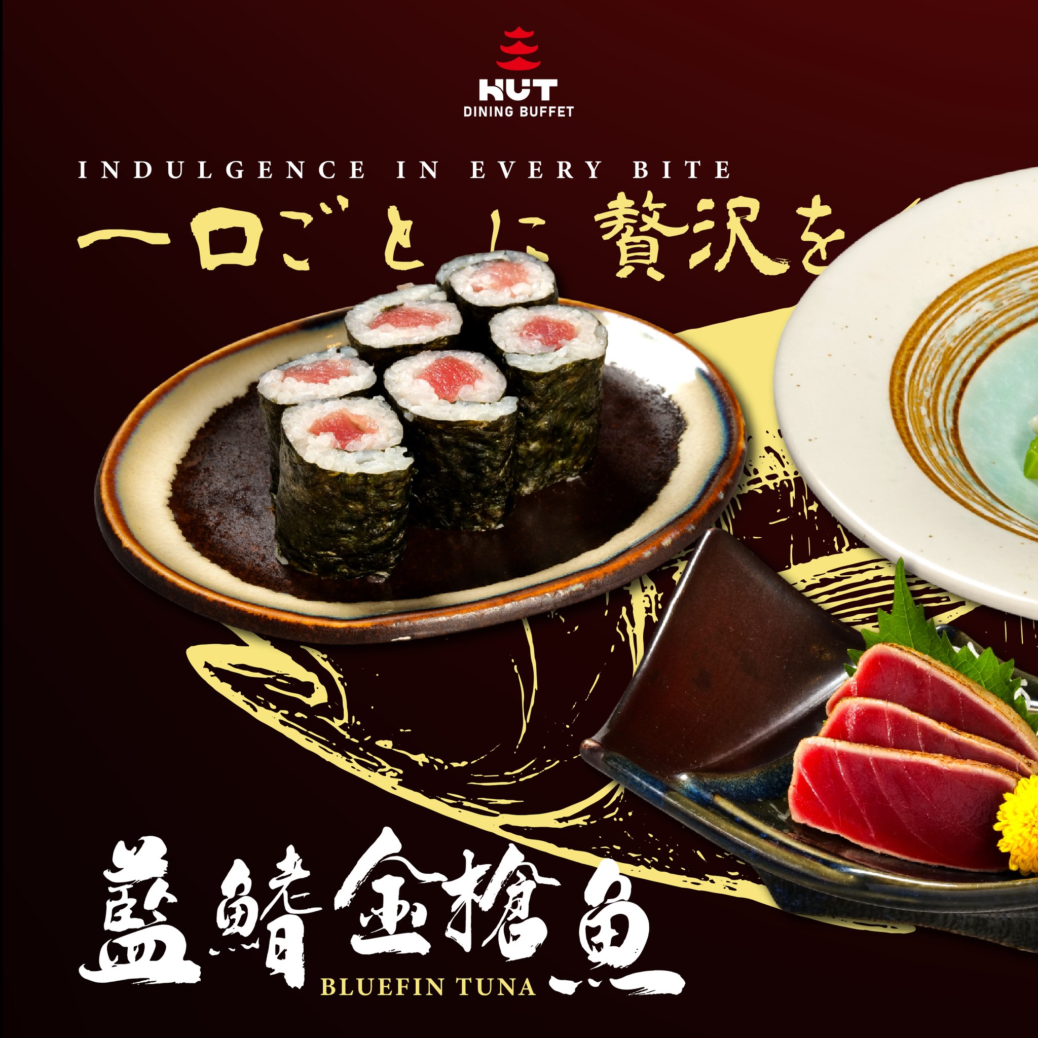 Taste Bluefin Akami: Japanese Perfection at Hut Dining | Lalaport Bukit ...