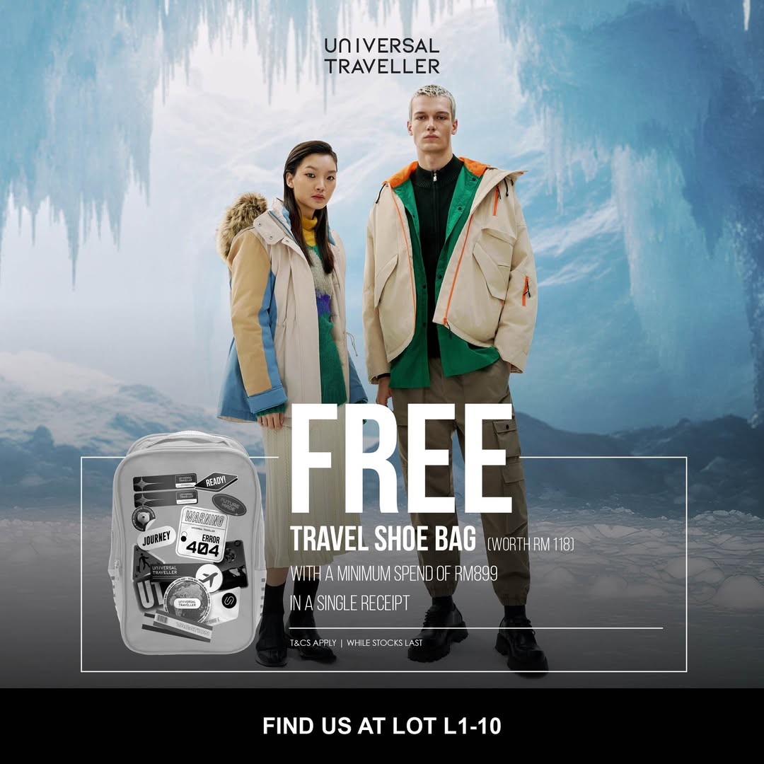 Universal Traveller: FREE Shoe Bag! Winter Wardrobe Offer | Lalaport ...