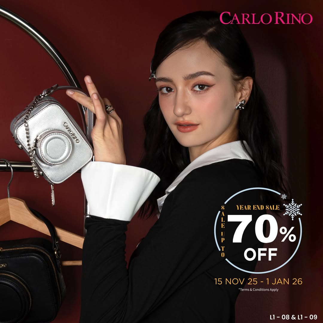 Carlo Rino Year End Sale: Up to 70% Off Handbags! | Lalaport Bukit ...