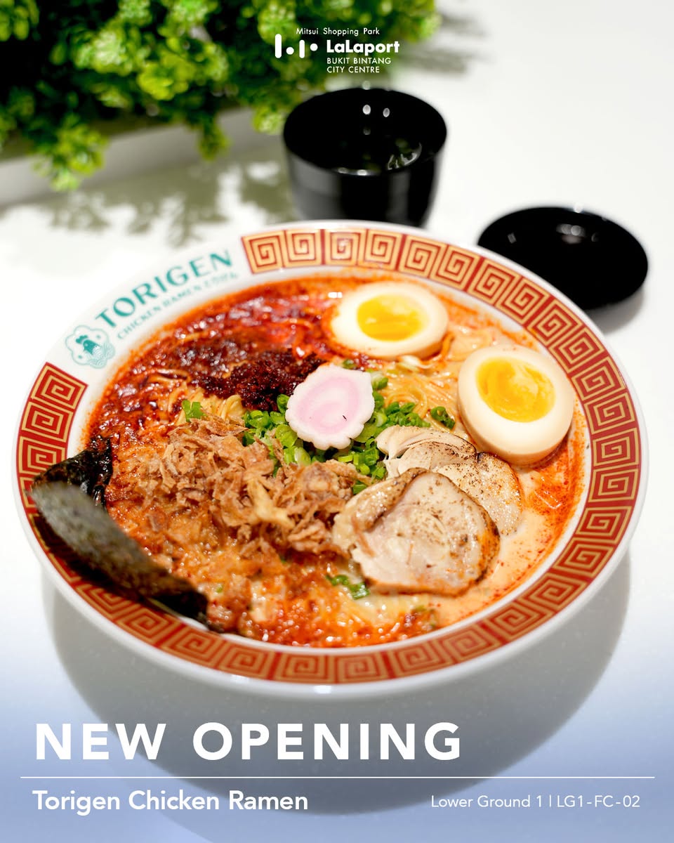 Torigen Chicken Ramen: New LaLaport Spot + Free Gyoza! | Lalaport Bukit ...